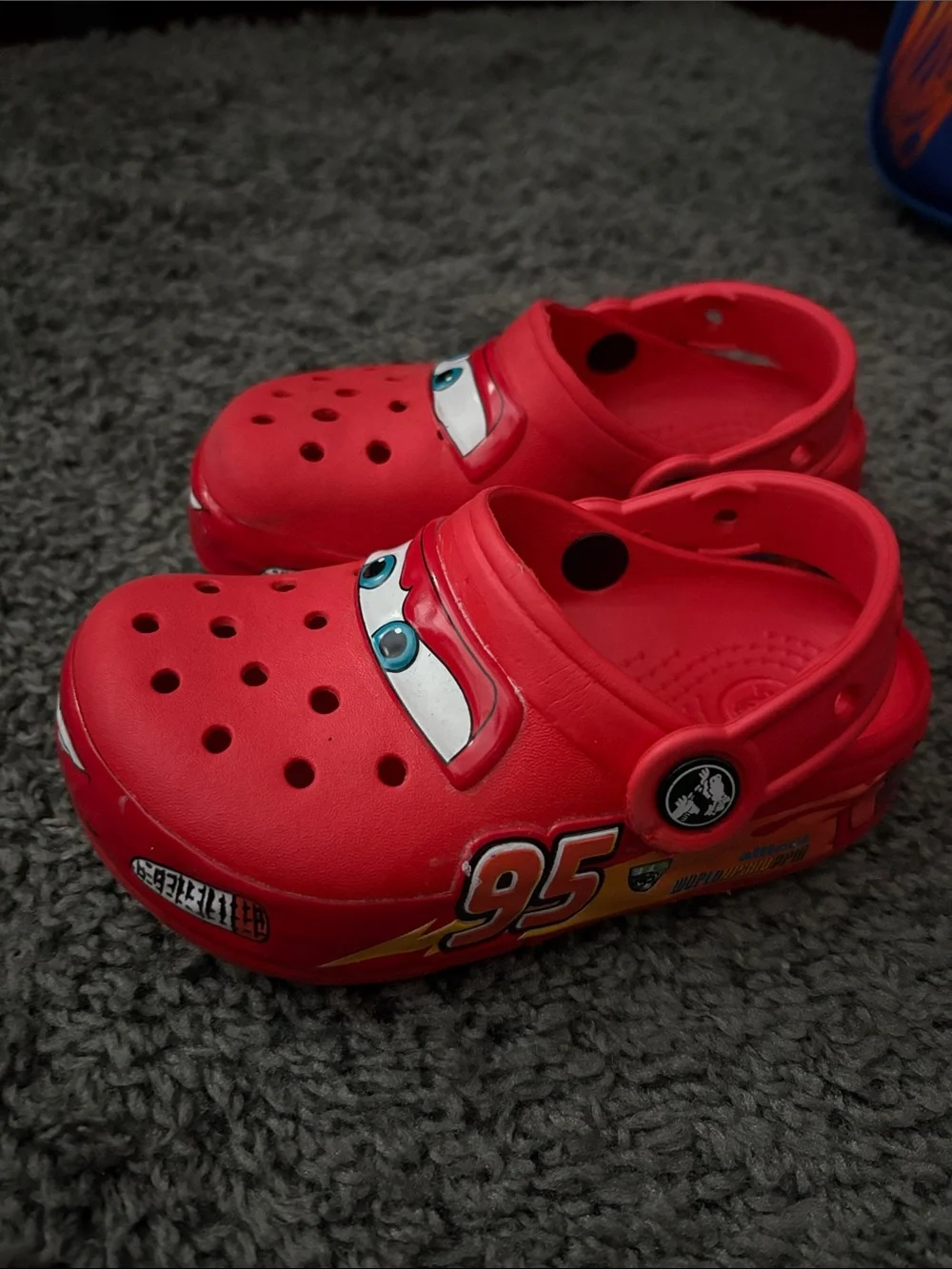 CROCS | Shoes | Crocs Kids Red Lightning Mcqueen Character Clogs | Poshmark